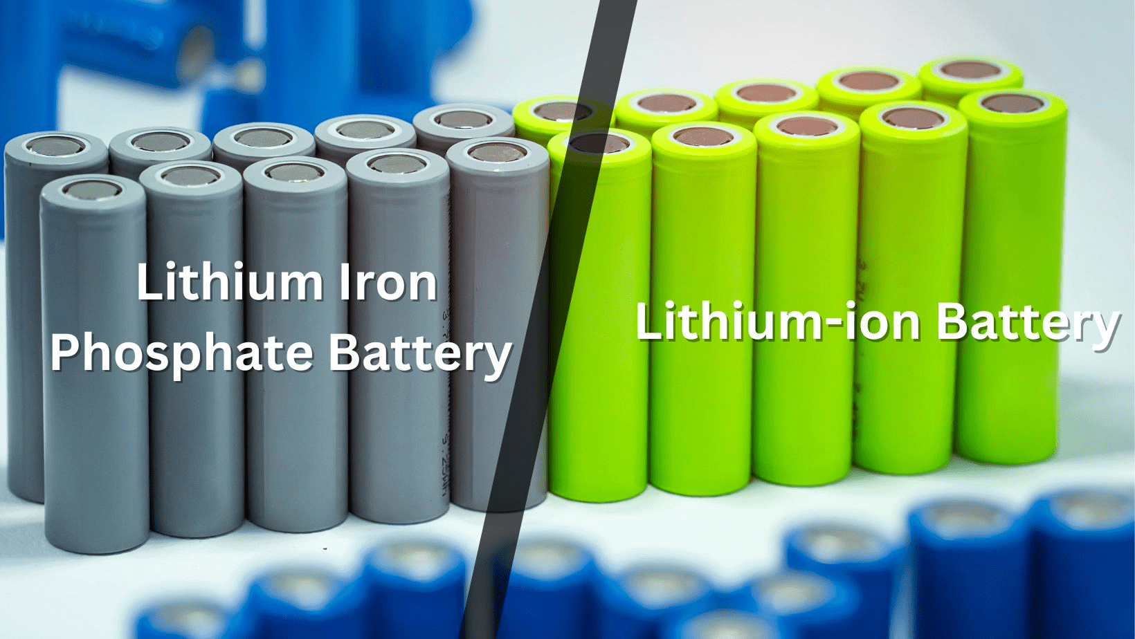 리튬인산철 배터리 대. 리튬 이온