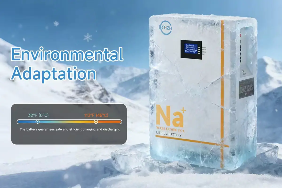 Kh 48V 200Ah lavtemperatur natrium-ionbatteripakke - Professionel ...